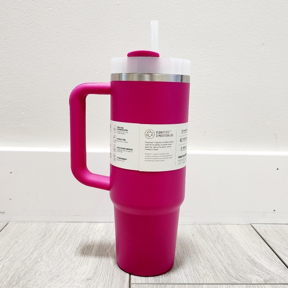 Stanley | Dining | Stanley 3oz Quencher H20 Flowstate Tumbler Fuchsia ...
